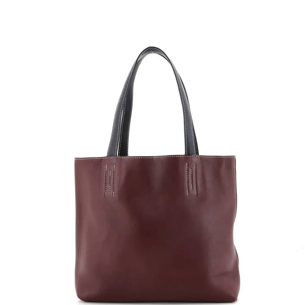 Hermes | Bags | Hermes Double Sens Tote Veau Sikkim 28 25818h18b | Poshmark
